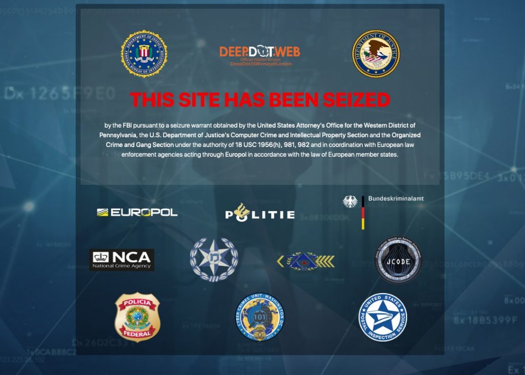 Deepdotweb Down: FBI Legt Darknet-Linklistenverzeichnis Still